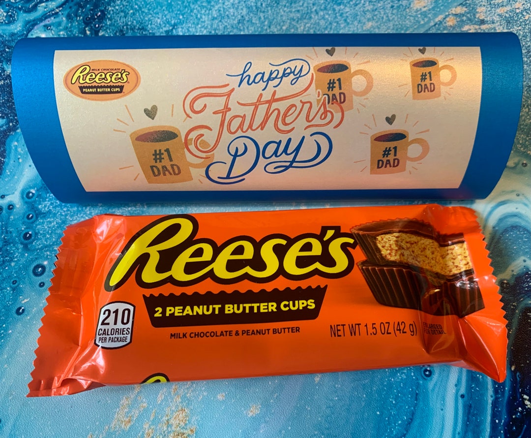 Fathers Day Reeses Wrapper Printable Pdf - Etsy