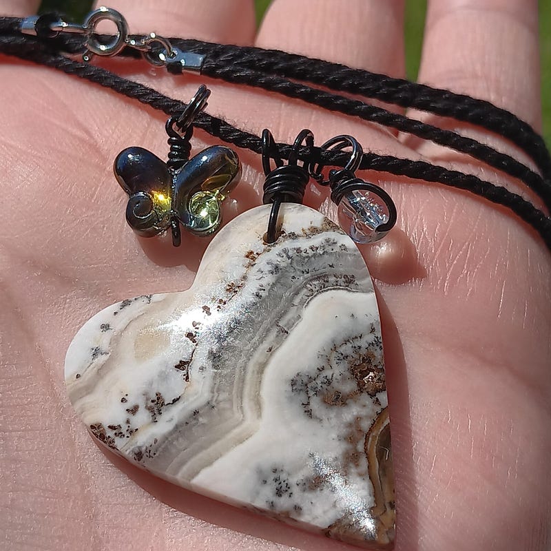 Silver Lace Onyx - Etsy