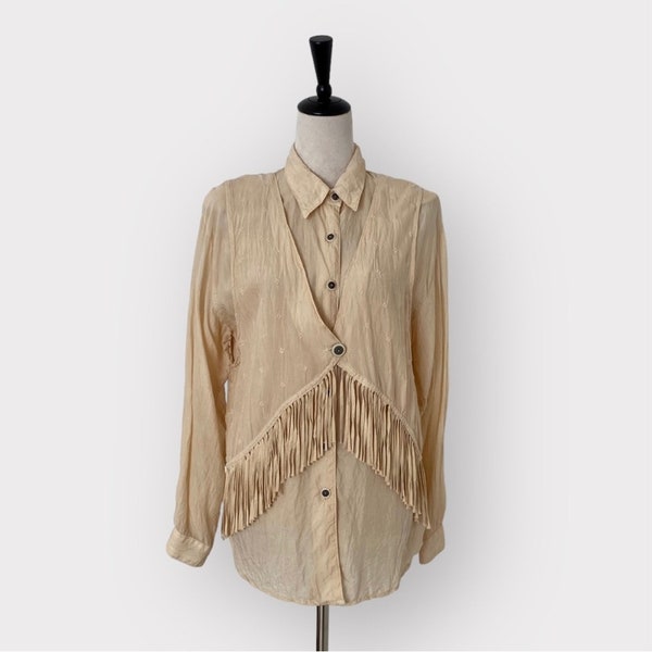 Fringe Blouse - Etsy
