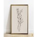 Tall Long Narrow Wall Art Vertical Vintage Sketch Panoramic Wall Art ...