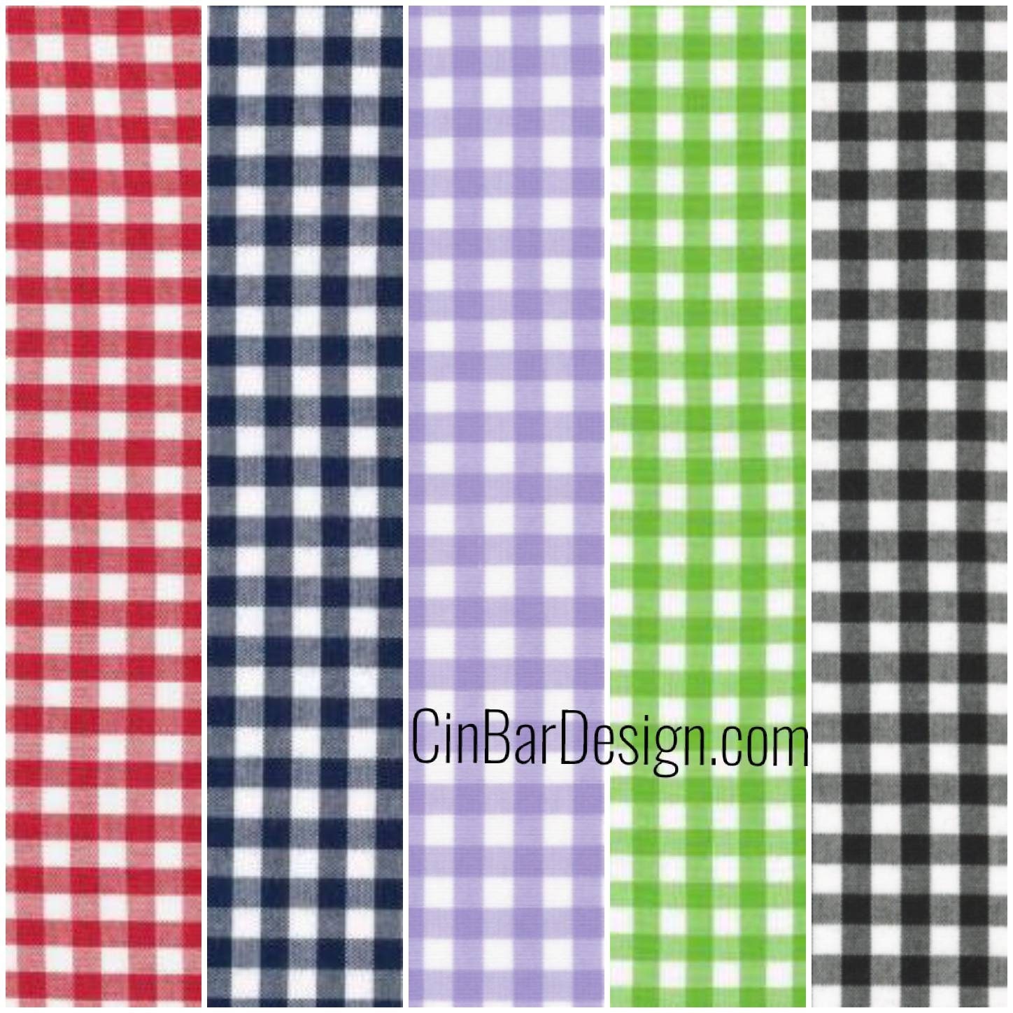 Gingham 1/4 4 Colors Available by the Yard & Half - Etsy
