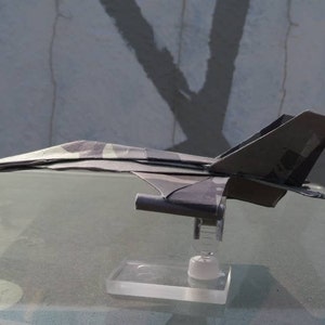 F-18 Origami Paper Airplane With Display Stand MODELFA180024 Topgun ...