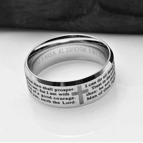 Bible Verse Ring - Etsy