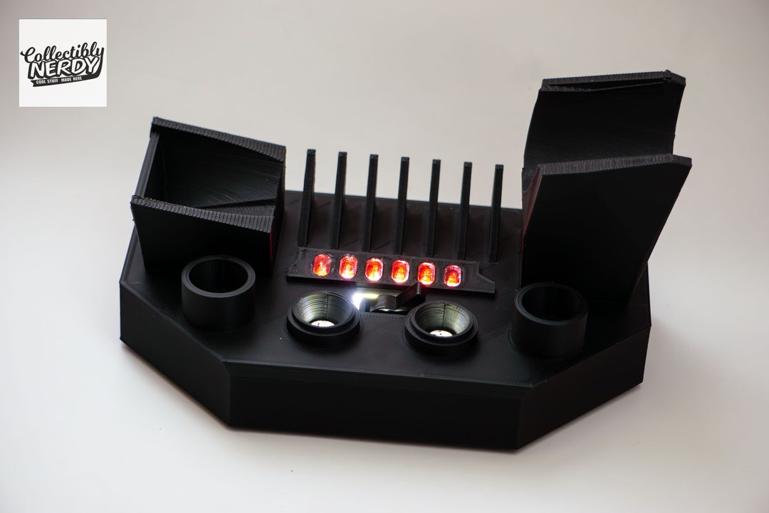 Display Stand for Lightsaber Hilt and Kyber Crystal, LED Lights, Fits ...