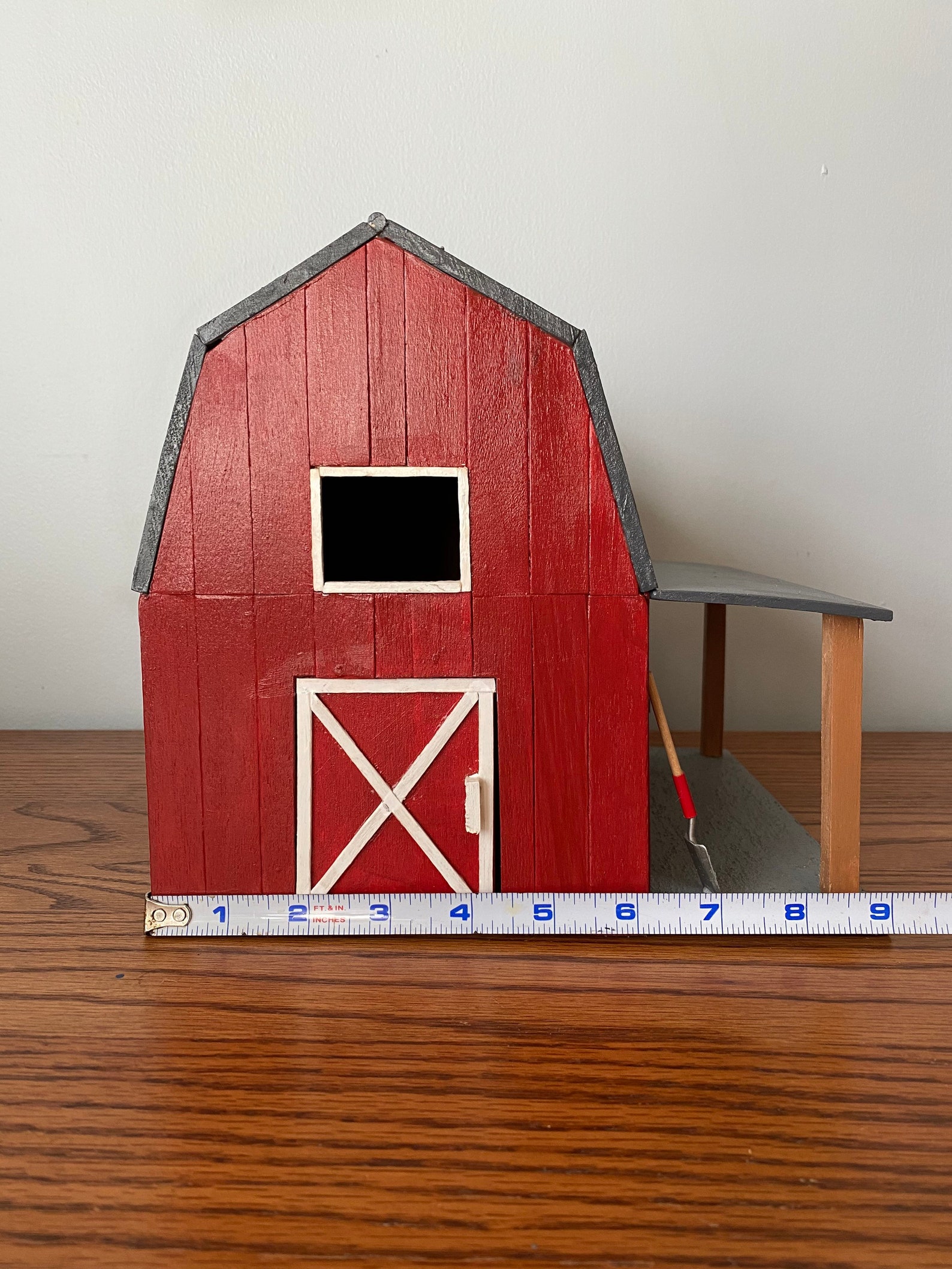 Miniature Horse Barn/ Horse Stable dollhouse fairy garden | Etsy