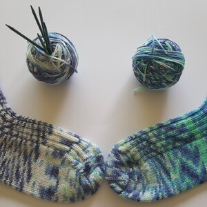 Simple Easy Cuff Down Knit Sock Pattern - Etsy
