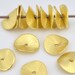 Gold End Caps With Loop End Caps for Leather Cord Tassel - Etsy