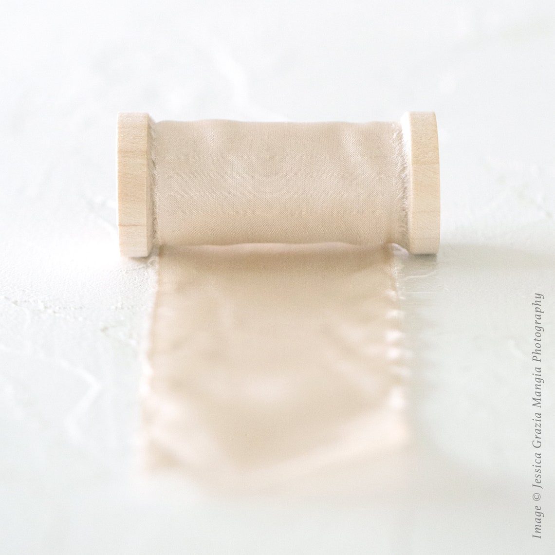 Champagne Classic Silk Ribbon 100% Silk Cream off White - Etsy