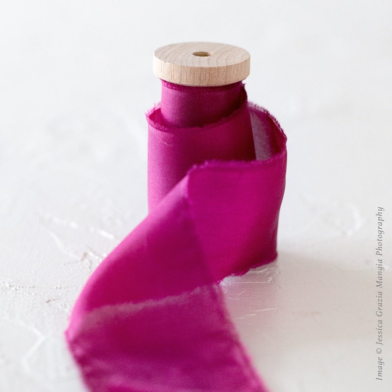 Pink Silk Ribbon - Etsy