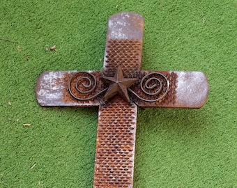 Farrier Rasp Cross - Farrier File Cross - Farrier Rasp Art - Metal Art ...