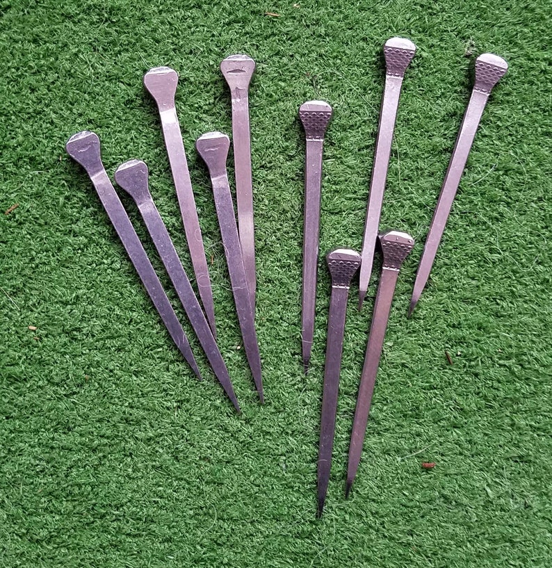 Horseshoe Nails Capewell #12: Craft & Jewelry Supplies (set of 10) - Etsy