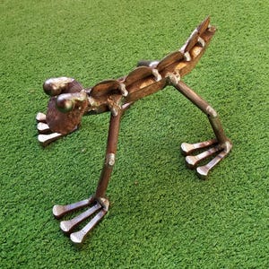 Railroad Spike Art - Gecko - Lizard - Chameleon - Dragon - Horseshoe ...