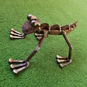 Railroad Spike Art - Gecko - Lizard - Chameleon - Dragon - Horseshoe ...