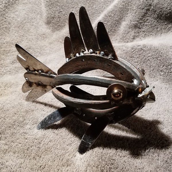 Upcycled Metal Art - Etsy