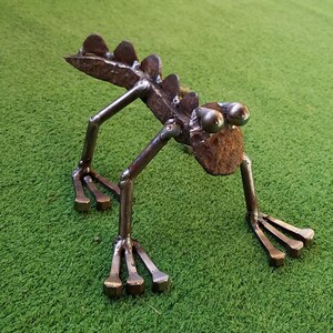 Railroad Spike Art - Gecko - Lizard - Chameleon - Dragon - Horseshoe ...