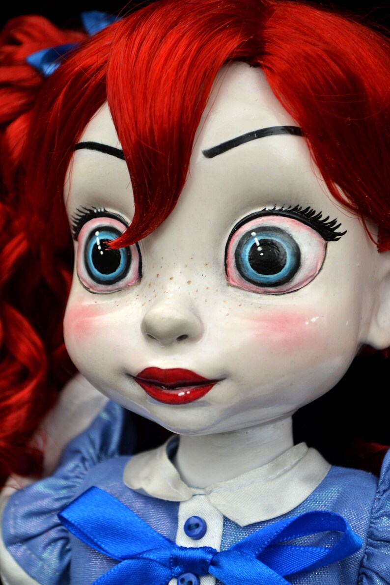 Poppy Custom Art Doll Inspired by Video Game Character - Etsy