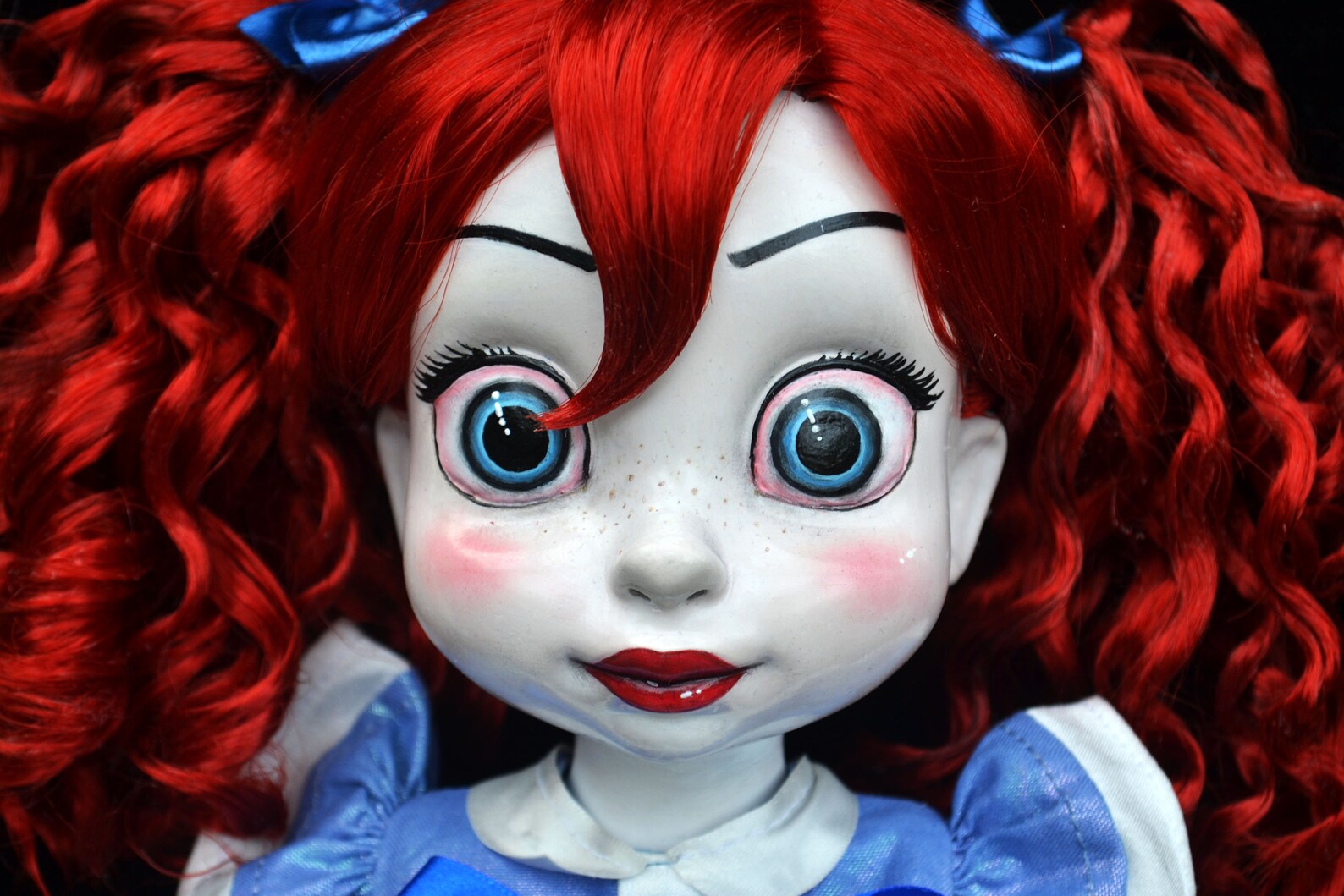 Poppy Custom Art Doll Inspired by Video Game Character - Etsy