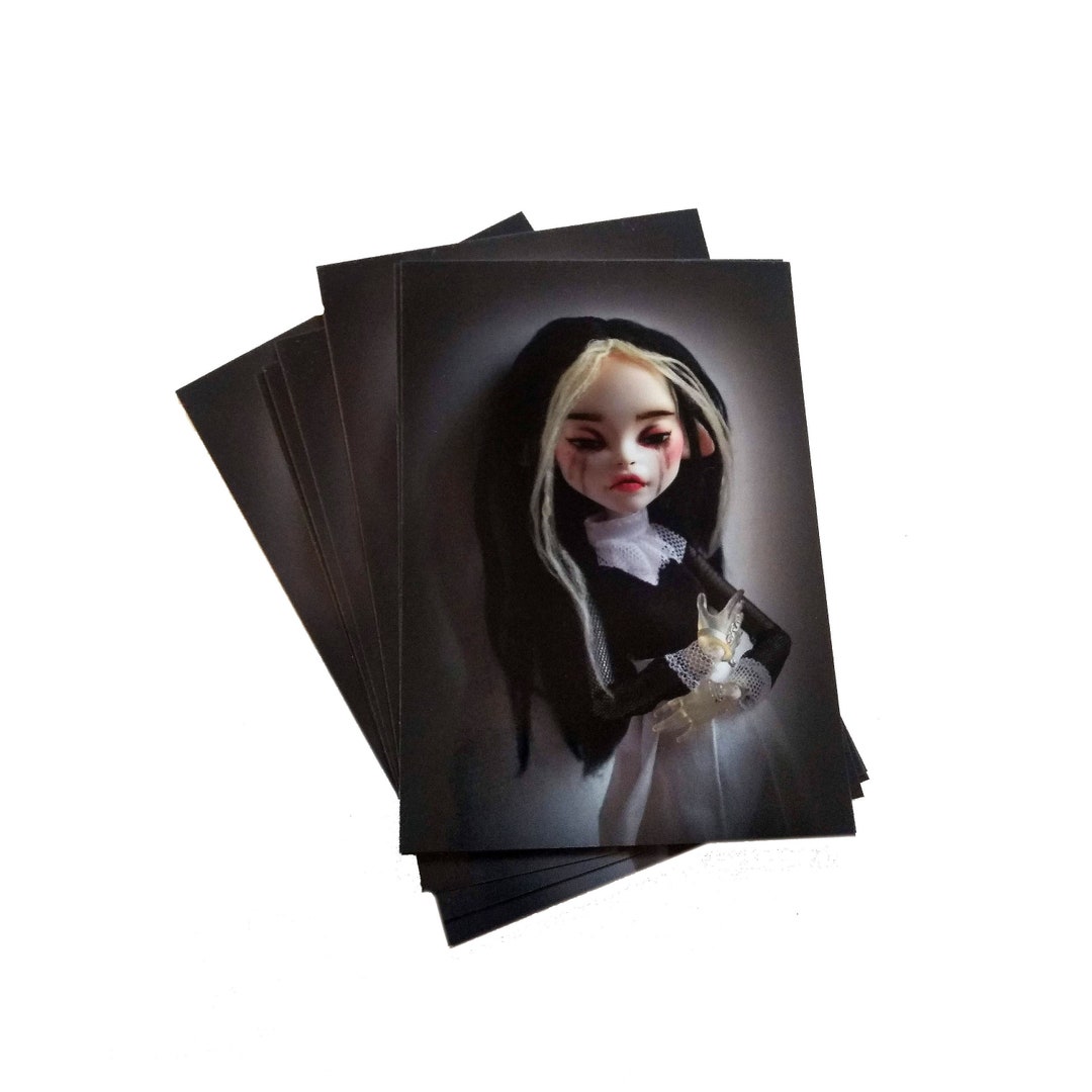 Grief Art Doll Photo Prints: Gothic Home Decor Postcards - Etsy