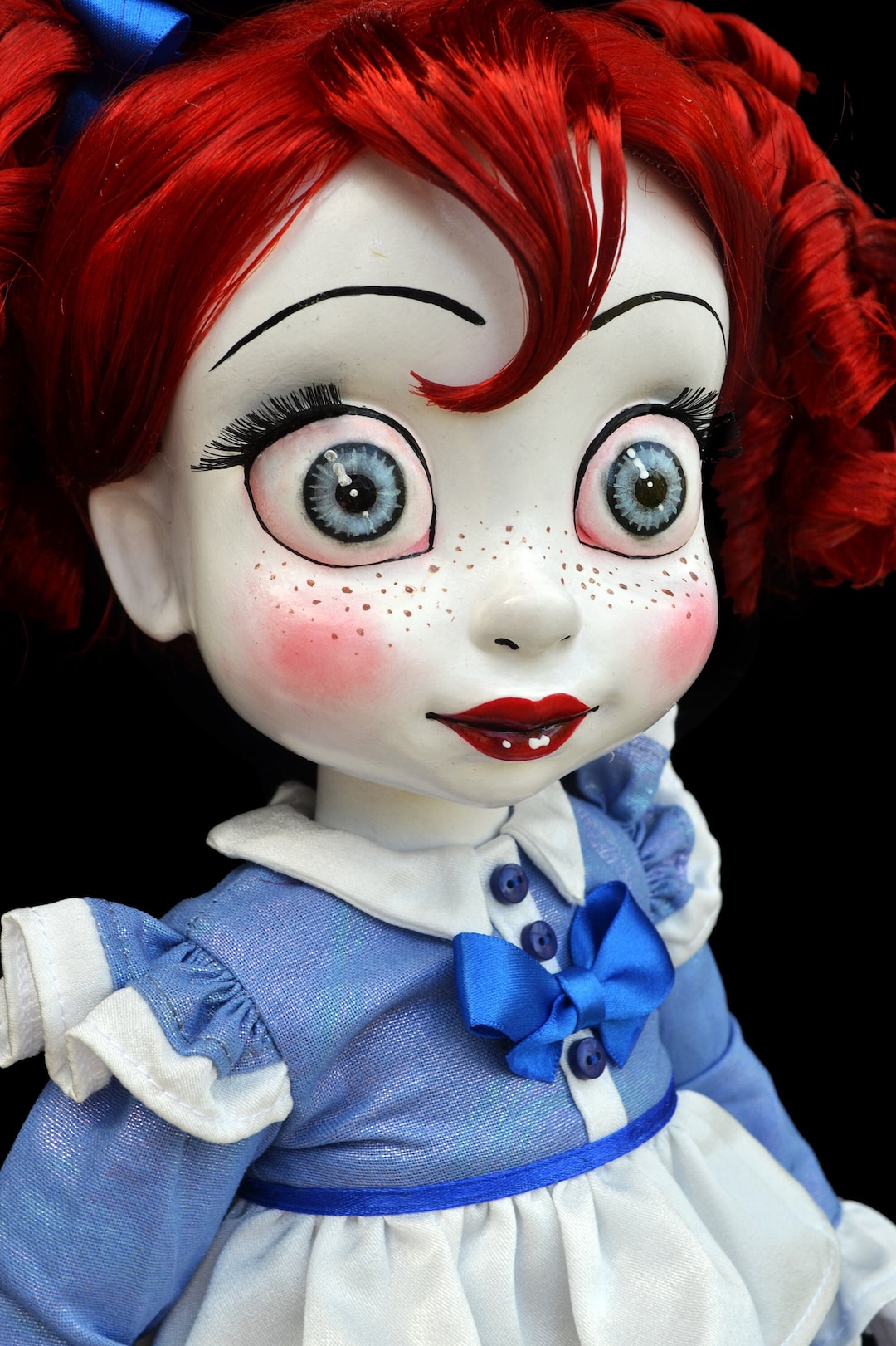 Poppy Custom Art Doll Inspired by Video Game Character Ooak Repainted ...