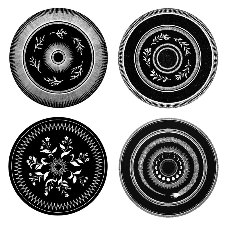 Sacred Medicines (4 PRINTS BUNDLE) Art Print - Metis - Metis Art ...