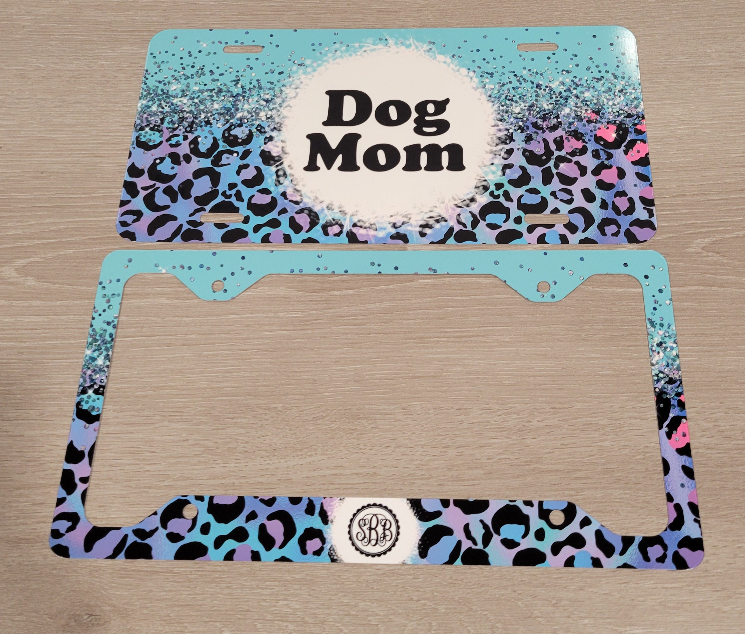 Holographic Cheetah License Plate, License Plate Frame, License Plate ...