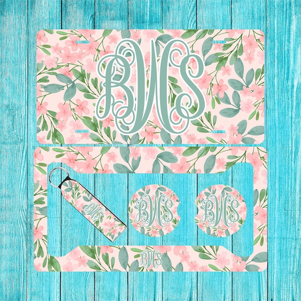 Pink Personalized License Plate - Etsy