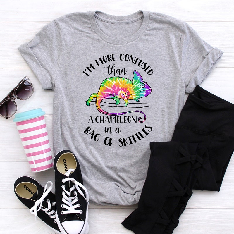 Funny Chameleon Shirt - Etsy
