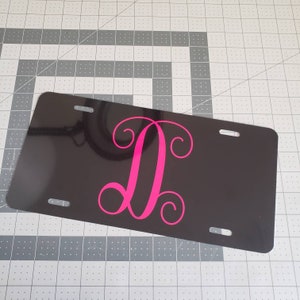 Multi-color Option Personalized License Plate Personalized | Etsy