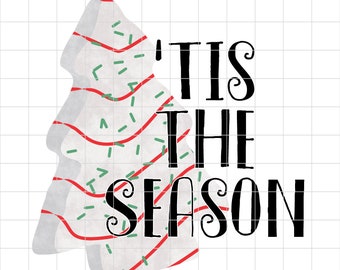 Pink Tis the Season Christmas PNG Digital Download Sublimation - Etsy