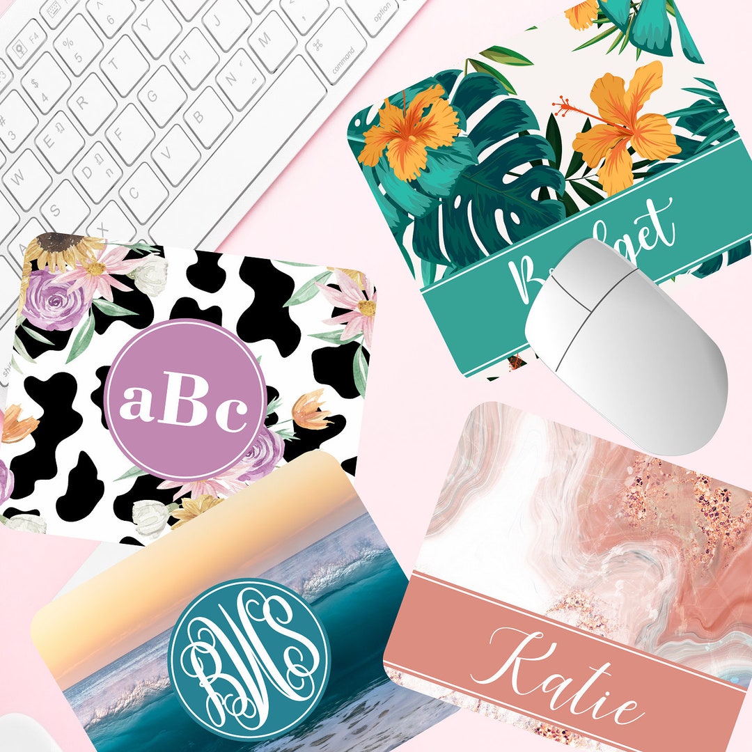 Personalized Mouse Pad Desk Gift | Personalized Mouse Pad | Mothers Day ...