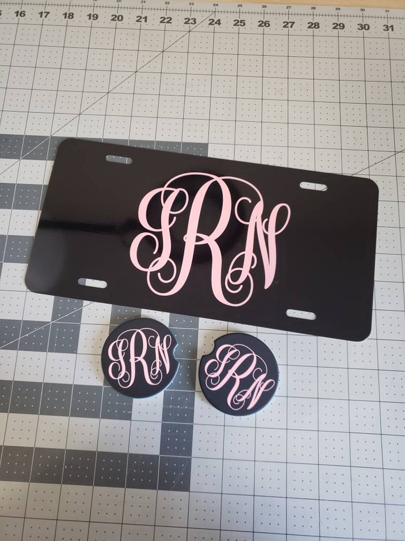 Multi-color Option Personalized License Plate Personalized | Etsy