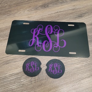 Multi-color Option Personalized License Plate, Personalized Car Tag ...