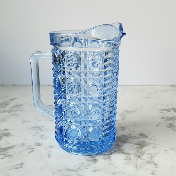 Small Glass Pitcher - Etsy