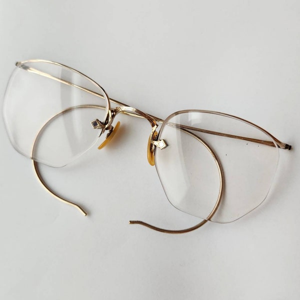 Wire Rimmed Glasses - Etsy