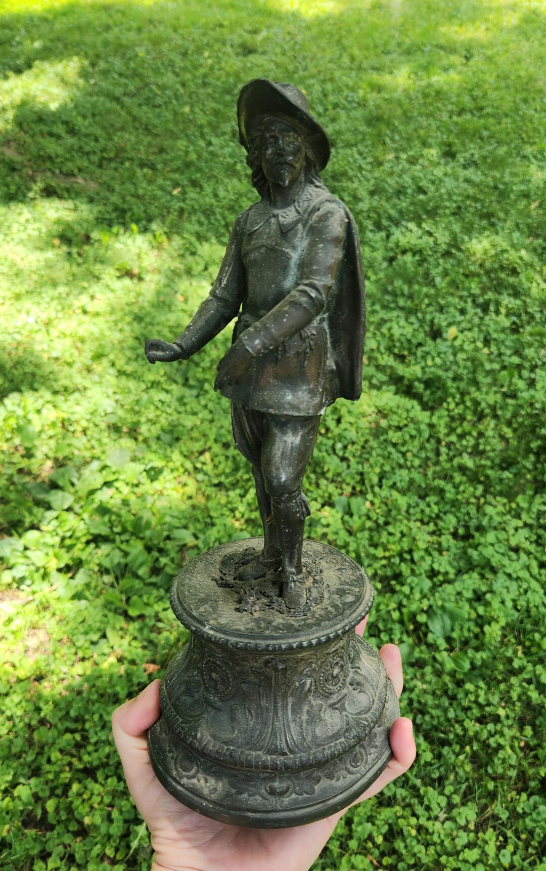 Antique Cast Bronze Statues Rustic & Oxidized - Etsy