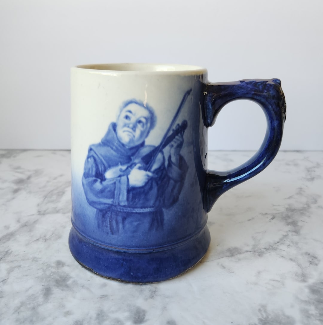 Antique Homer Laughlin Monk Stein - Etsy