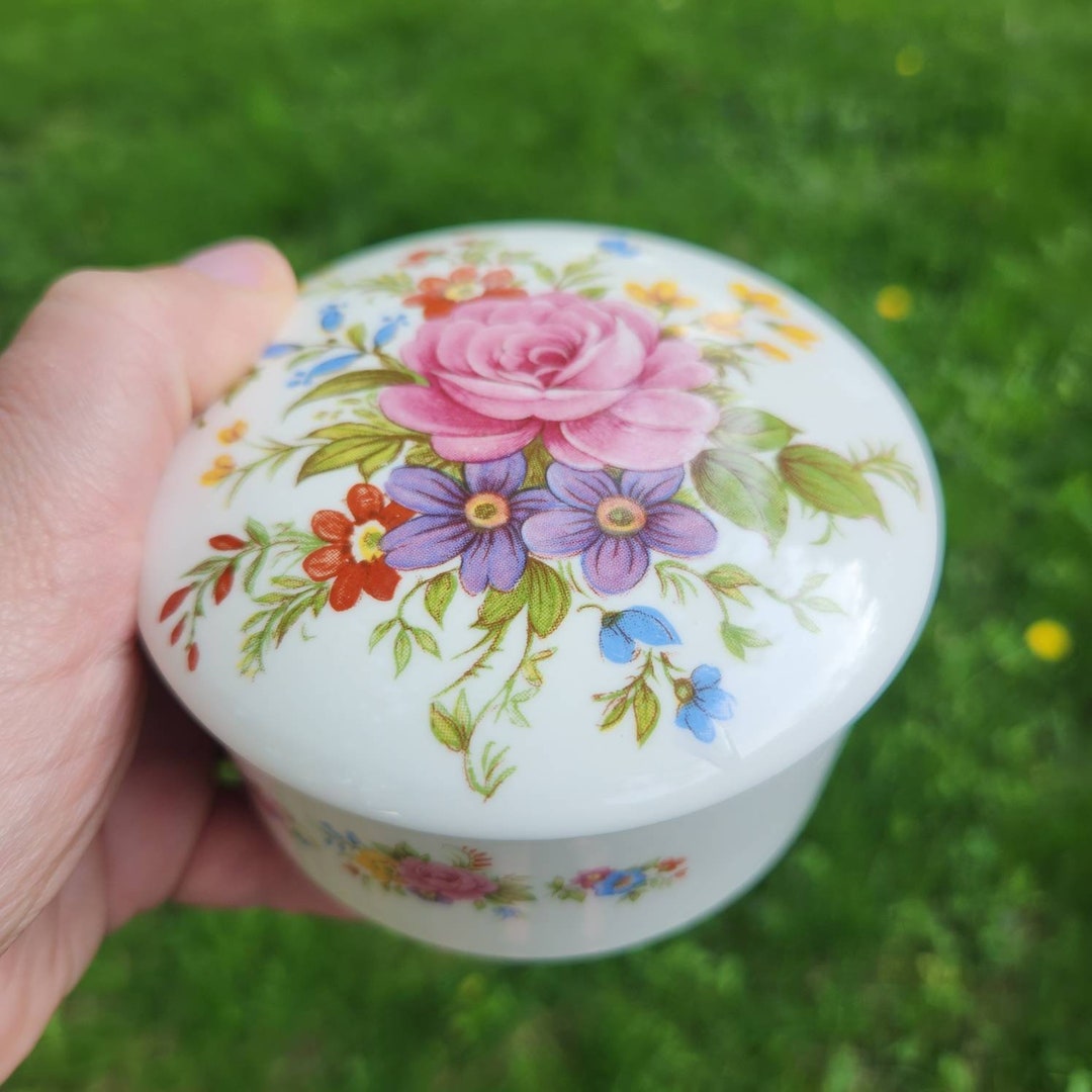 Royal Stafford Fine Porcelain for Victorias Secret Powder Jar - Etsy
