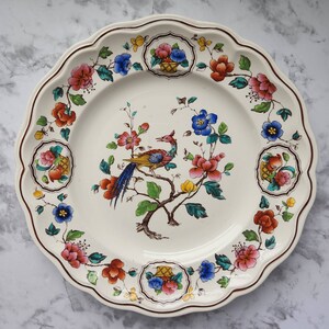 Victorian Antique Copeland Spode Bird in Tree Ironstone - Etsy