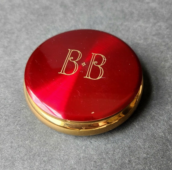 Mid-Century Vintage Regent Powder Compact Monogramed … - Gem