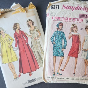 Lot of Iconic 1960s-70s Vintage Sewing Patterns - Etsy