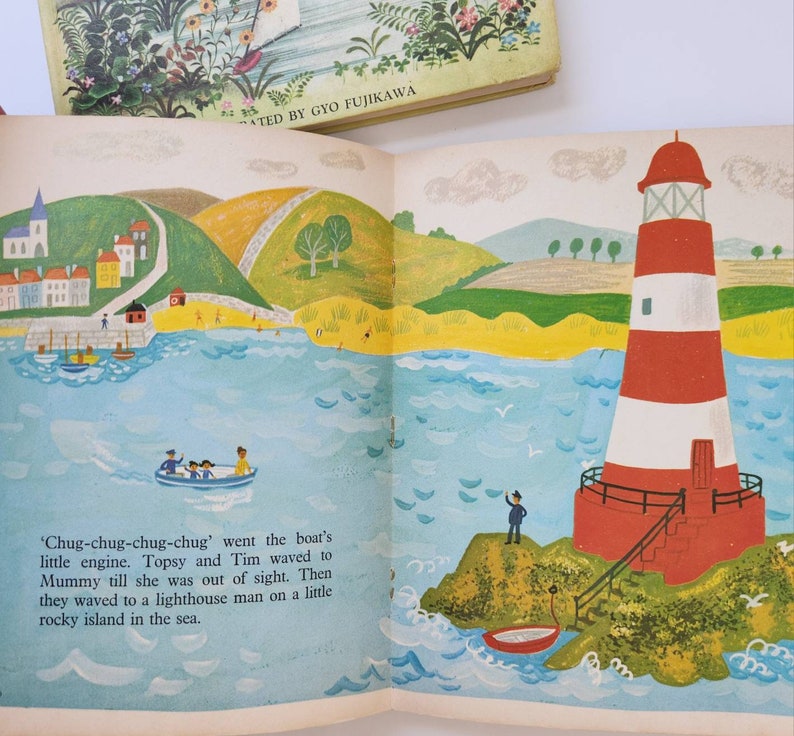 Lot of 4 Mid-century Vintage Childrens Books - Etsy