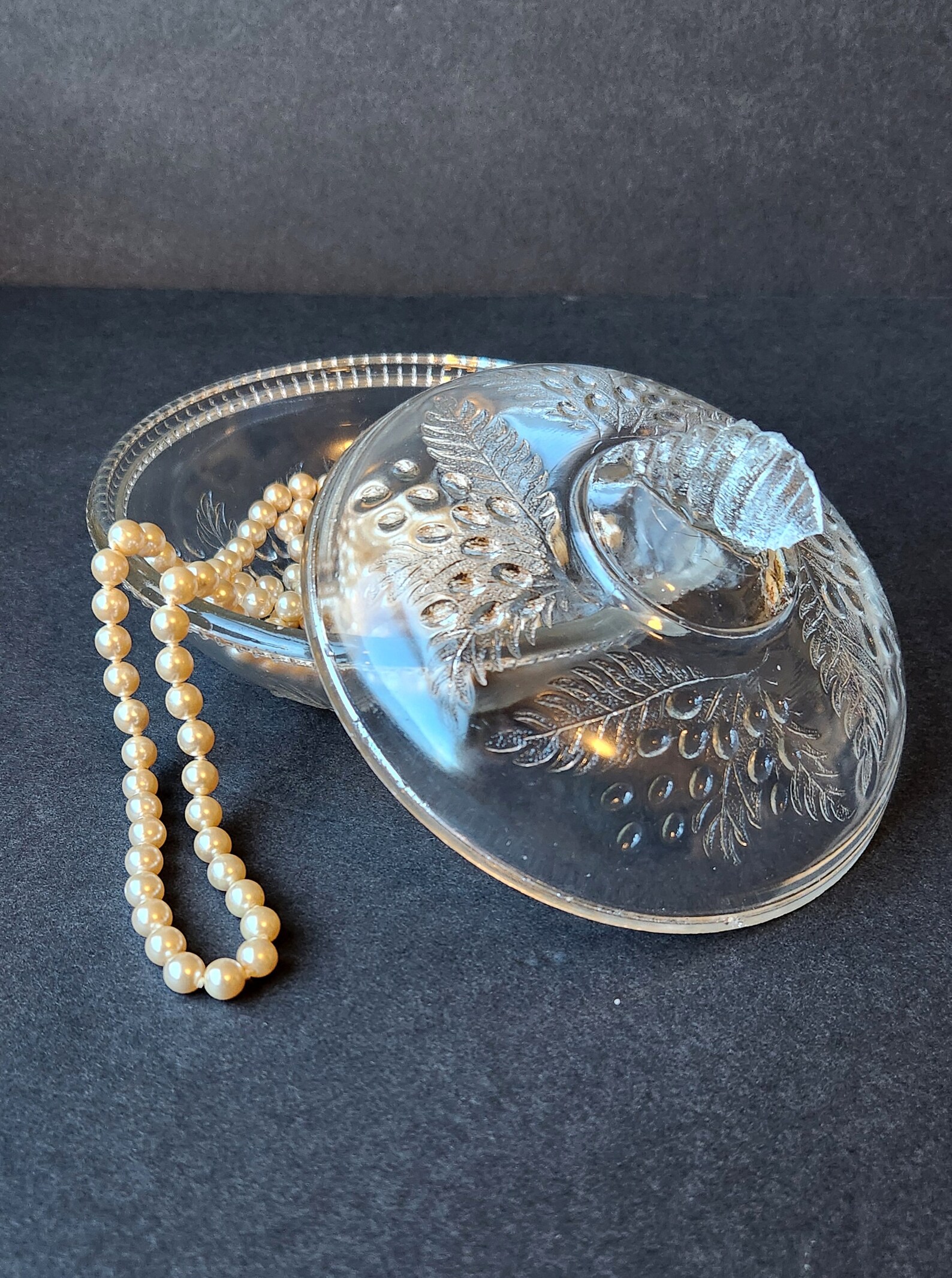 1880 Bar Berry Pattern Glass Covered Bowl or Butter Dish Mckee Glass - Etsy