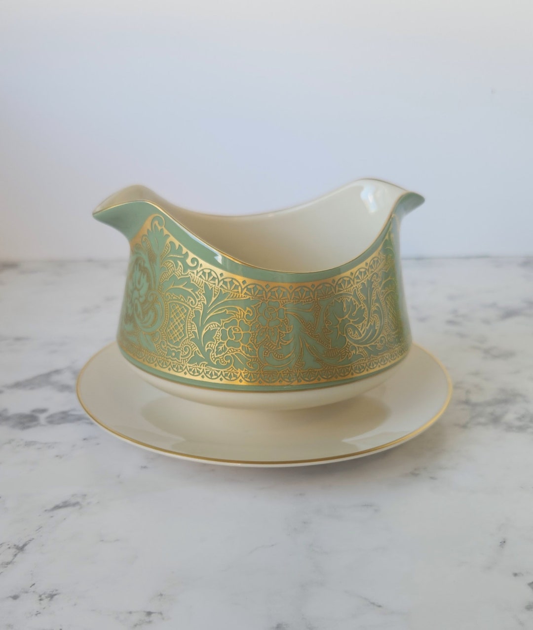 Franciscan Masterpiece China Renaissance Crown Gravy Boat - Etsy