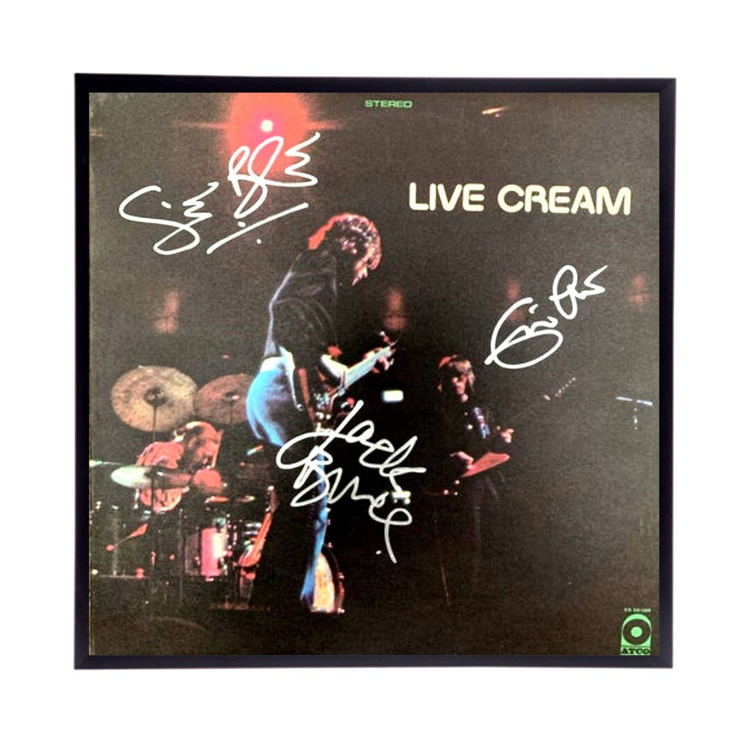 Eric Clapton "live Cream " Album Cover Reprint, - Etsy