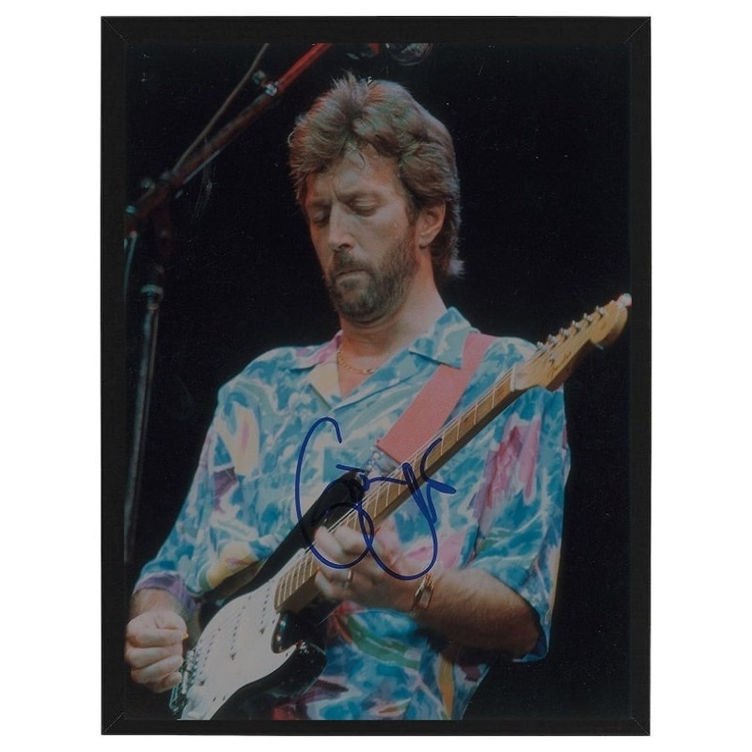 Eric Clapton Autographed Photo Reprint / Available in Various Sizes - Etsy