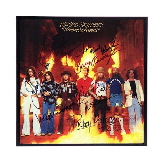 Autograped Lynyrd Skynyrd Album Cover Replicaframe INCLUDED | Etsy