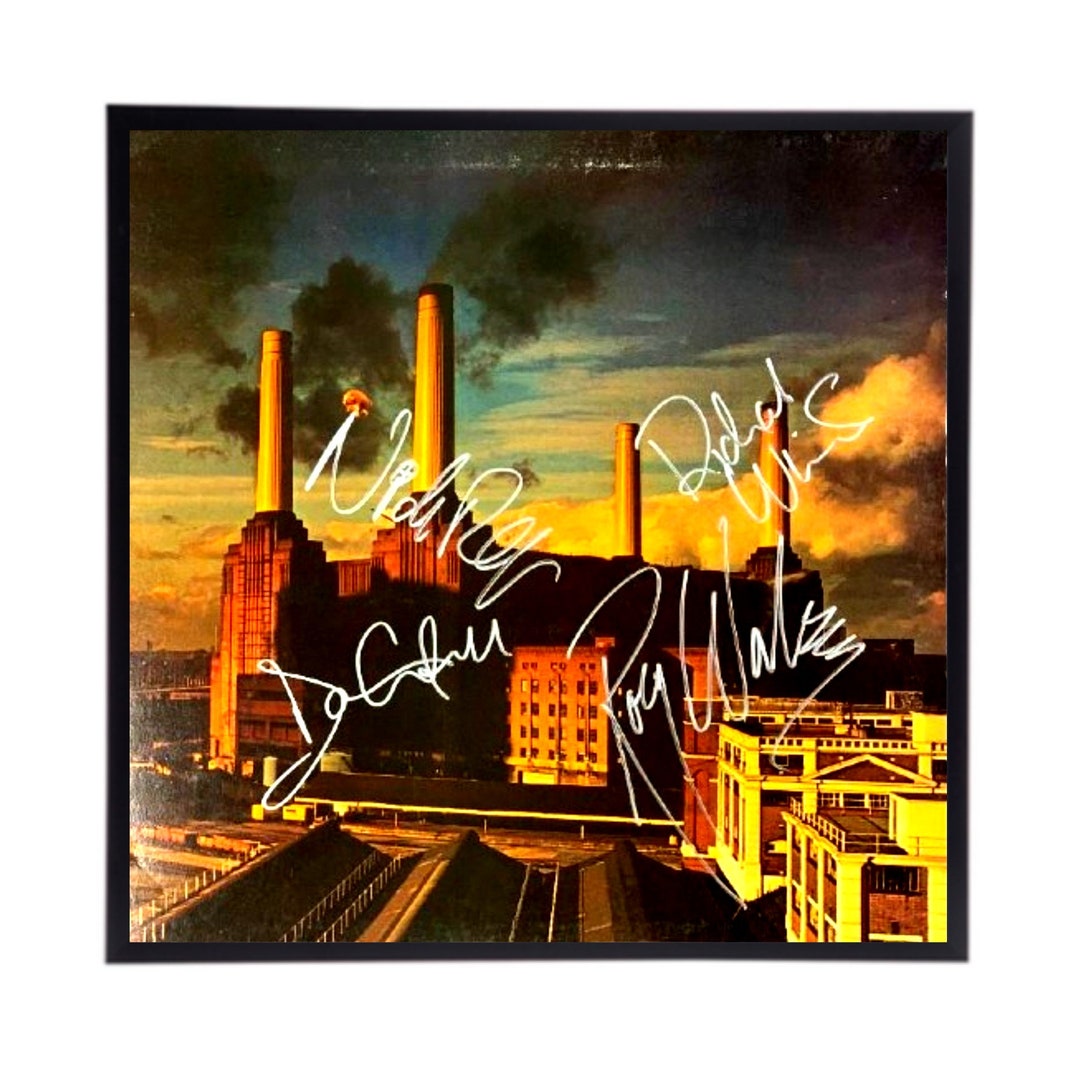 Autographed Pink Floyd Album Cover Replica, - Etsy