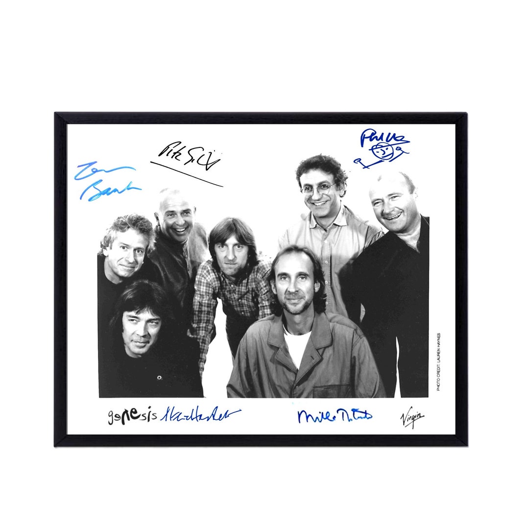 Genesis Autographed Photo Reprint / Available in Various Sizes - Etsy