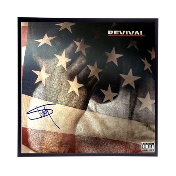Eminem revival Autographed Album Cover - Etsy