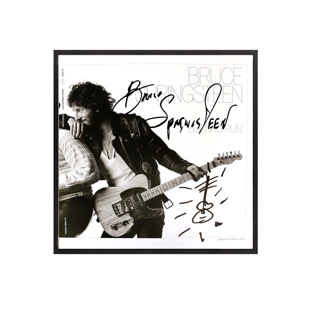 Buy1get1free Bruce Springsteen 'born to Run' Album Cover Reprint With ...